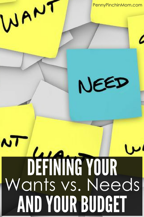 How to Figure Your Wants vs. Needs Into Your Budget