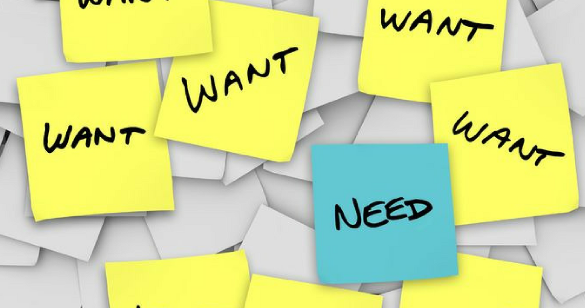 How To Figure Your Wants Vs Needs Into Your Budget How To Figure Your Wants Vs Needs Into Your Budget
