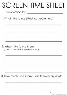 How to Create a Screen Time Contract For Online Safety