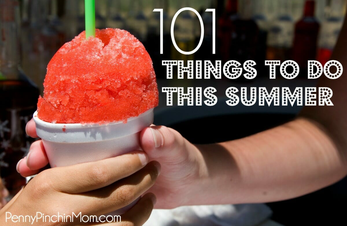 101 Cheap Things to Do With Kids This Summer -- Beat Summer Boredom