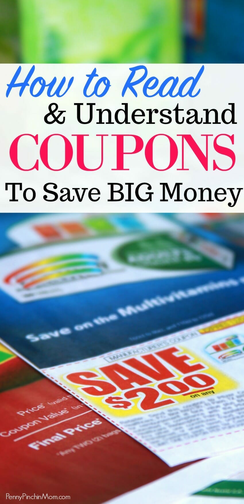 How To Read and Understand Coupons