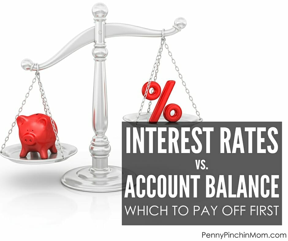 How To Get Out Of Debt: Interest Rates vs. Balances