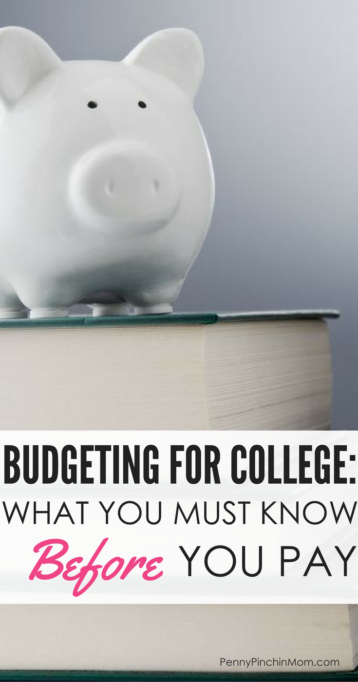 Budgeting for College: What To Know Before You Pay