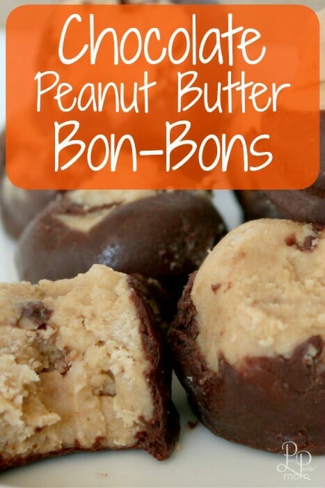 Super Easy Chocolate Peanut Butter Bon Bon Recipe
