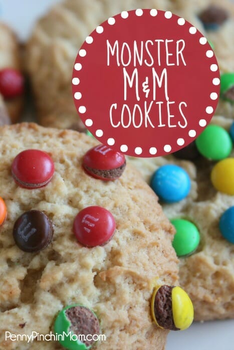 Monster M&M Cookies Recipe