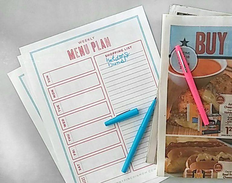 Weekly Meal Planner Guide - Penny Pinchin' Mom