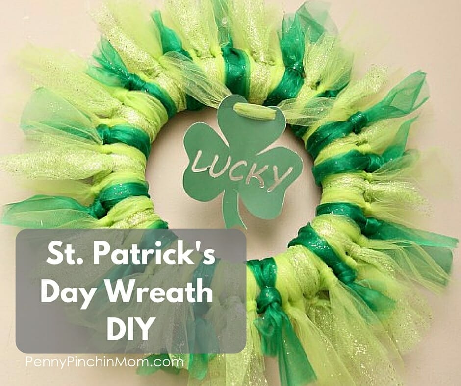 St. Patrick's Day Wreath Tutorial (Easy to Make at Home)