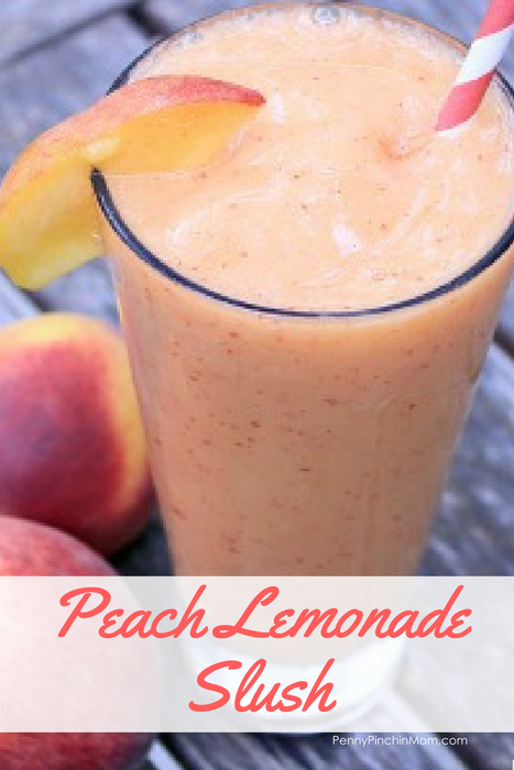 Peach Lemonade Slush Recipe You Can Make Yourself
