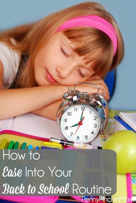 It can be tough to get into that back to school routine. We've got some ...