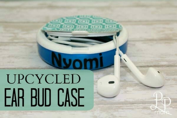 DIY Earbud Case (Made from a Mint Container)