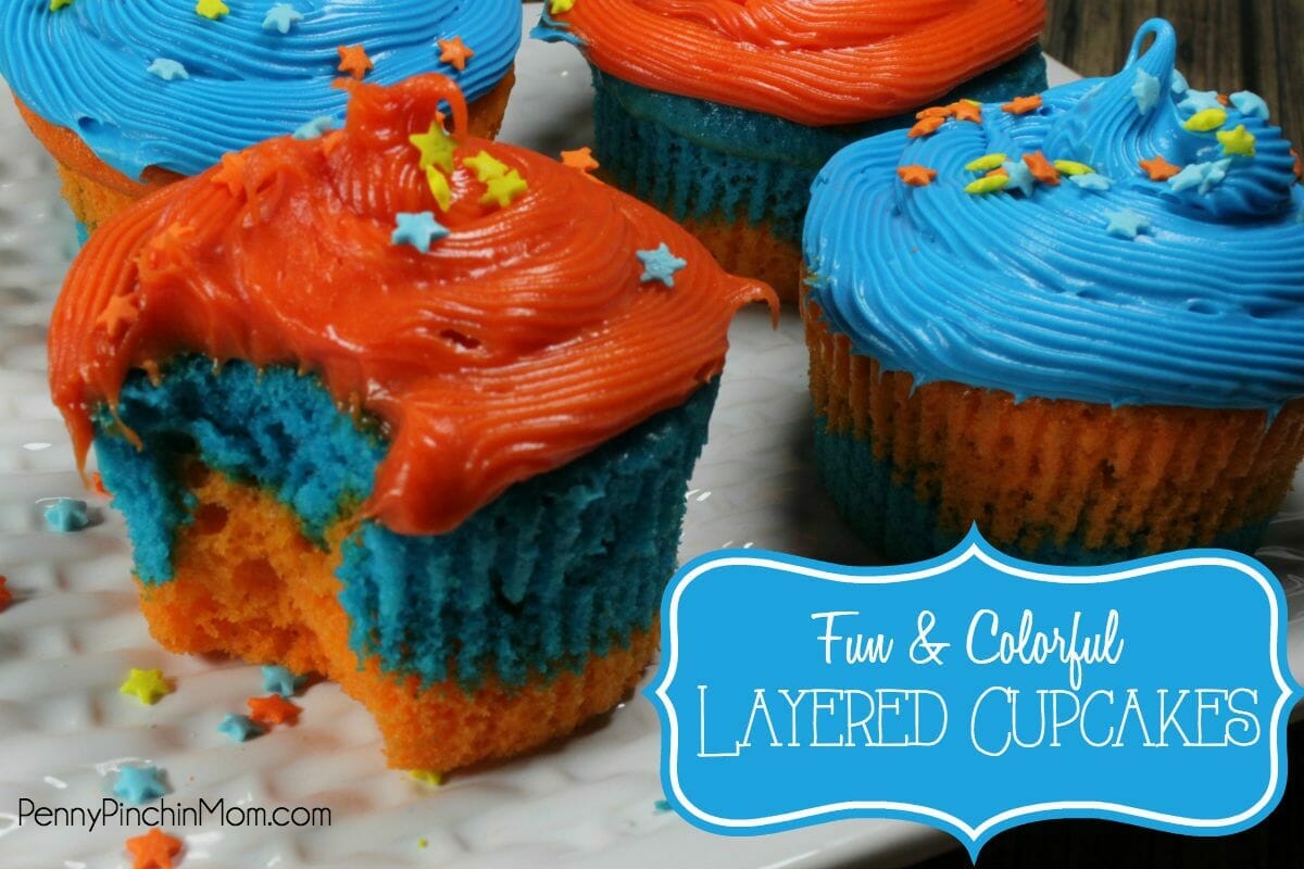 Pillsbury Layered Cupcakes