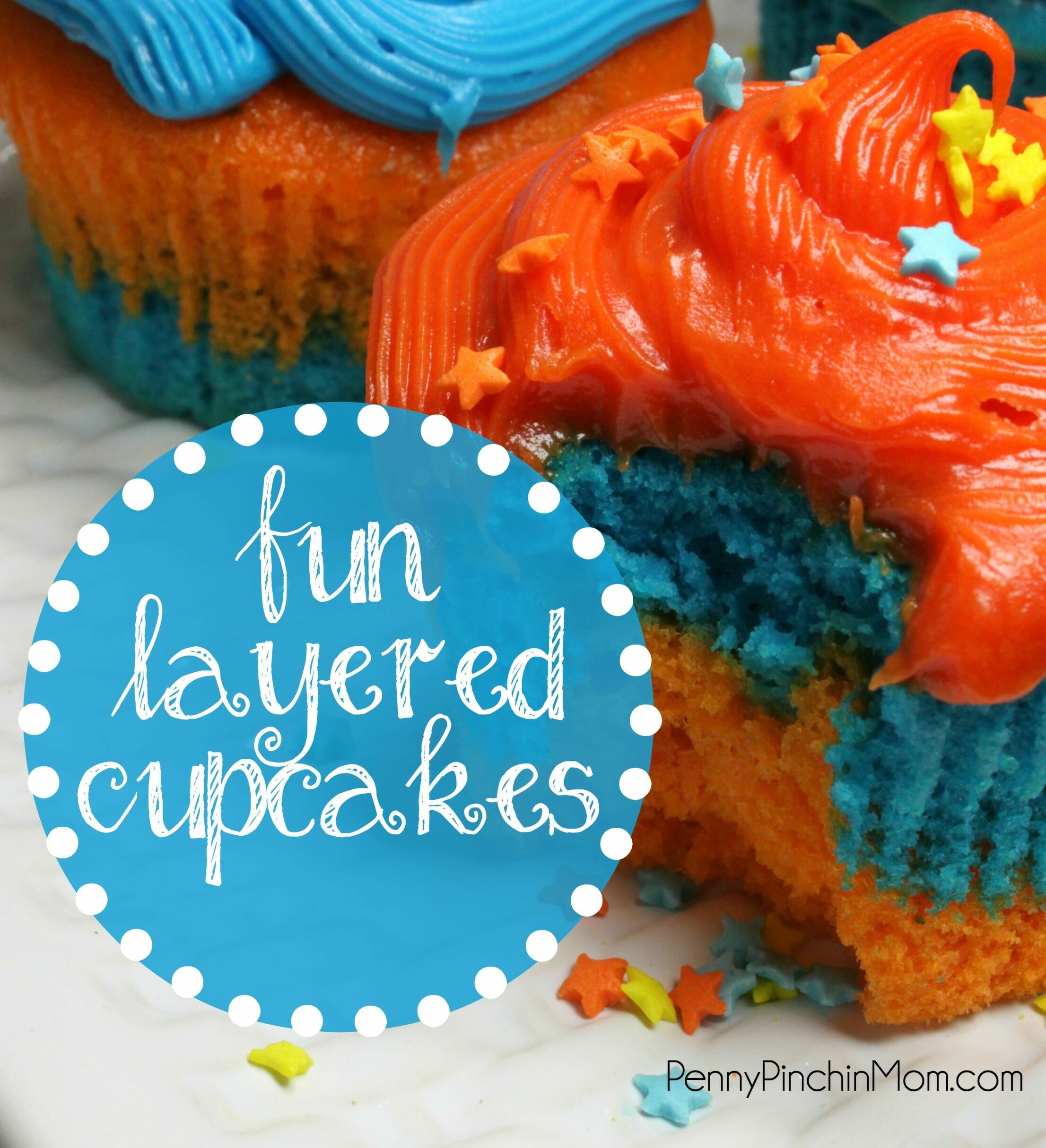 Pillsbury Layered Cupcakes