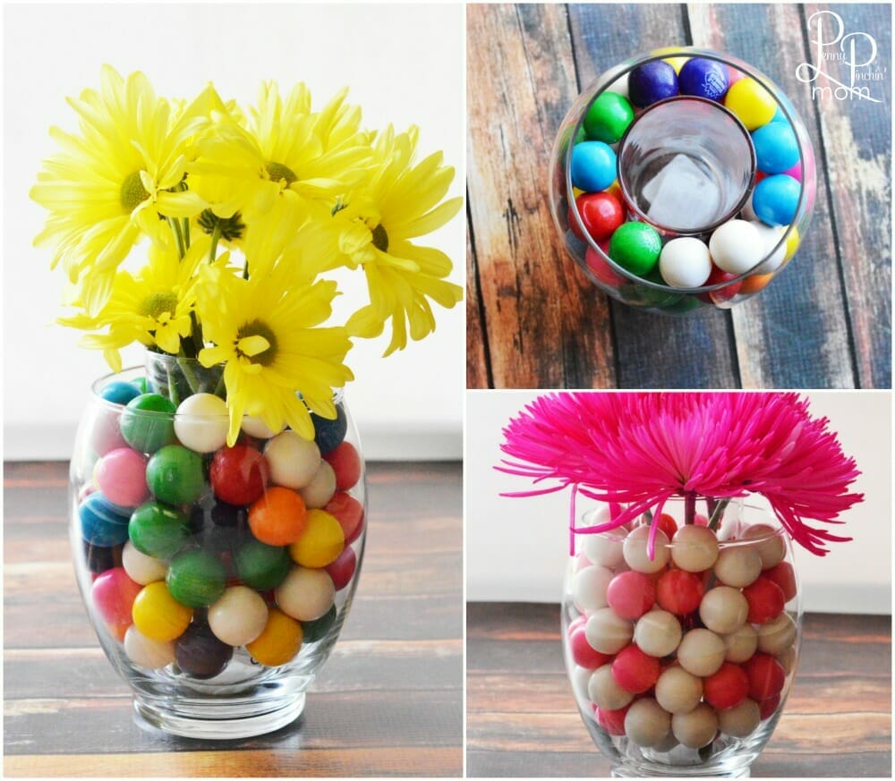 Gumball Centerpieces - Simple DIY Idea for Any Occasion