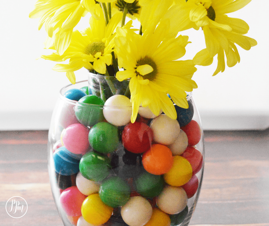 Gumball Centerpieces - Simple DIY Idea for Any Occasion