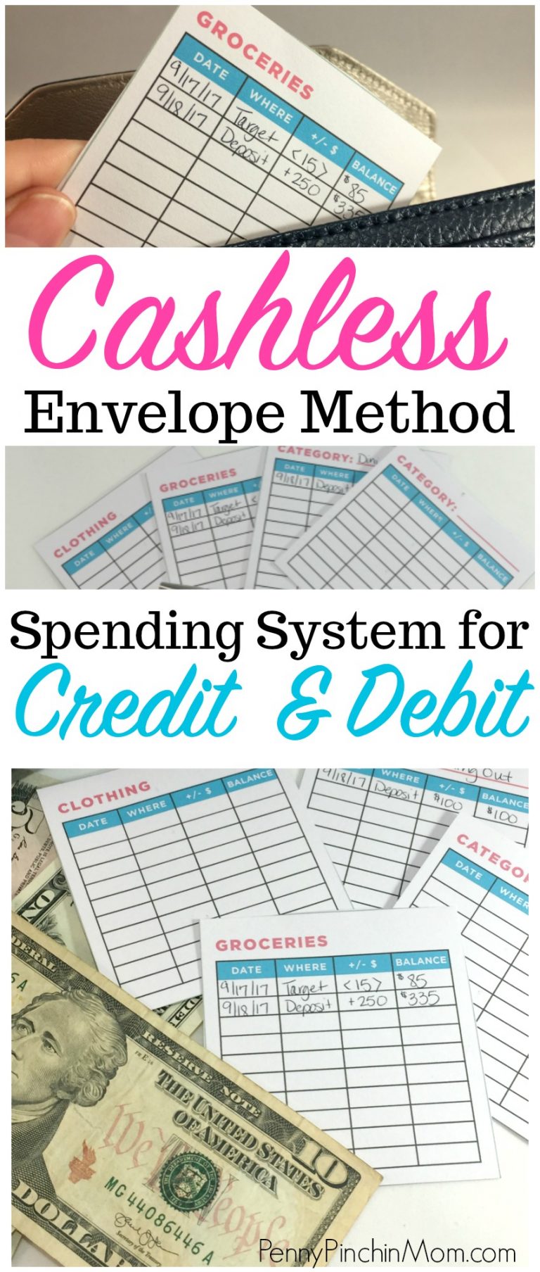 The "Cashless" Cash Envelope System - Penny Pinchin' Mom