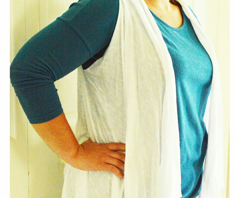 No Sew Wrap - Just Need Fabric and Scissors