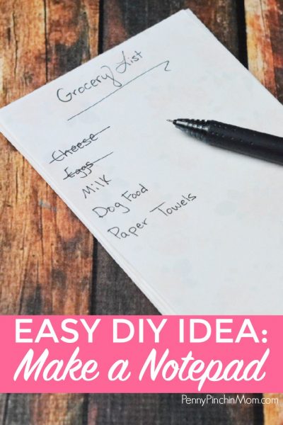 How to Make Your Own Notepad