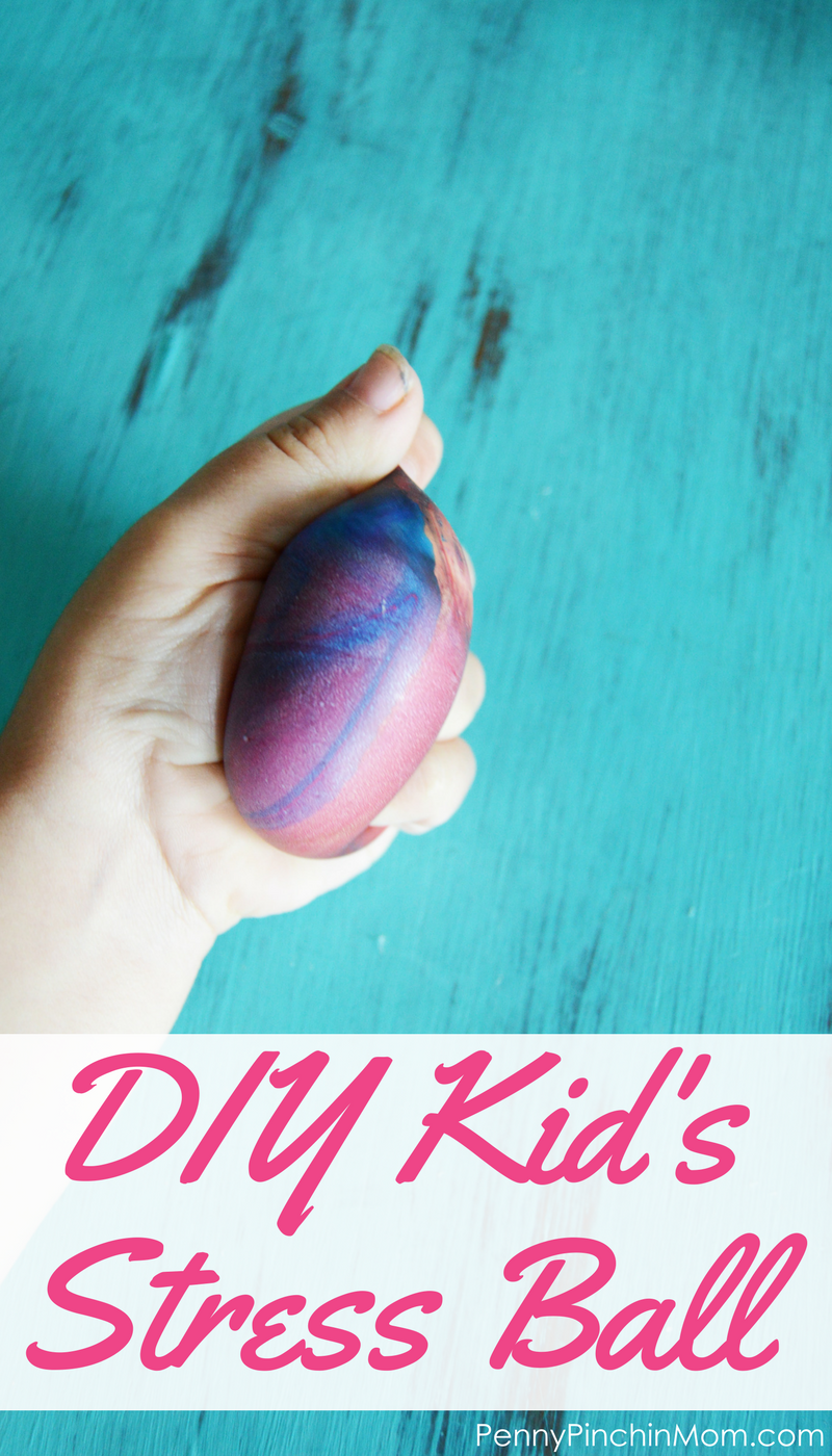 DIY Kid's Stress Ball | The easy to way to ease anxiety!