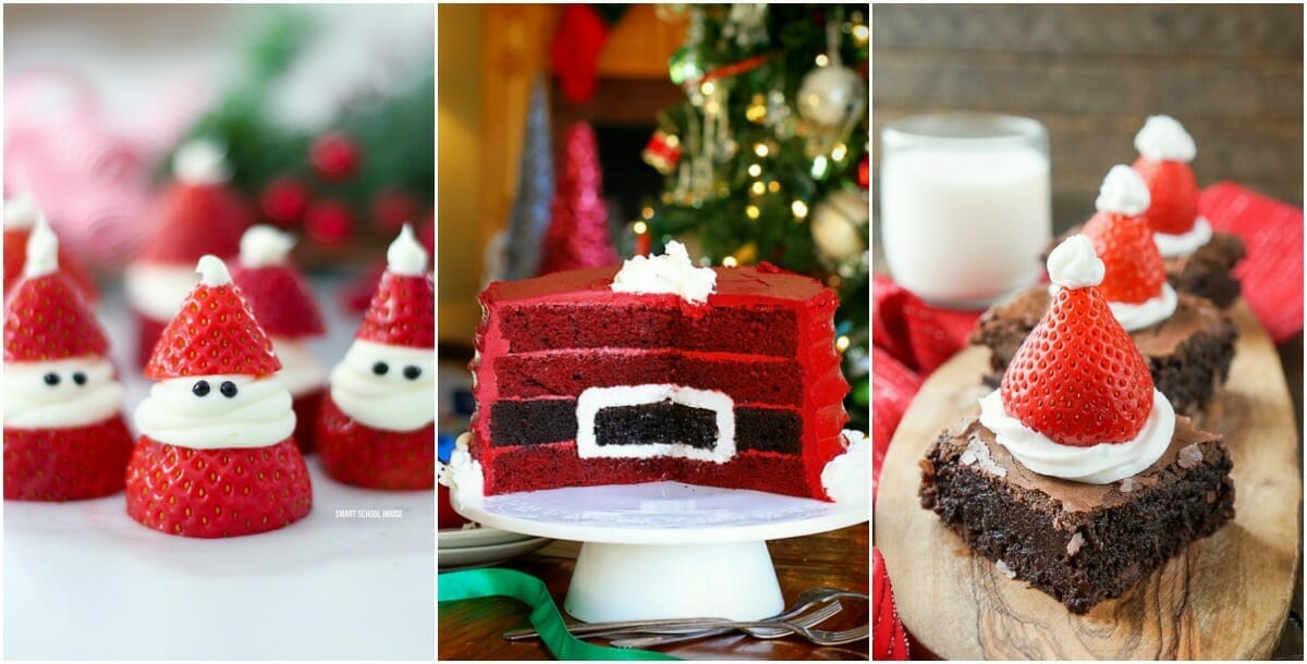 Adorable Santa Inspired Desserts Anyone Can Create